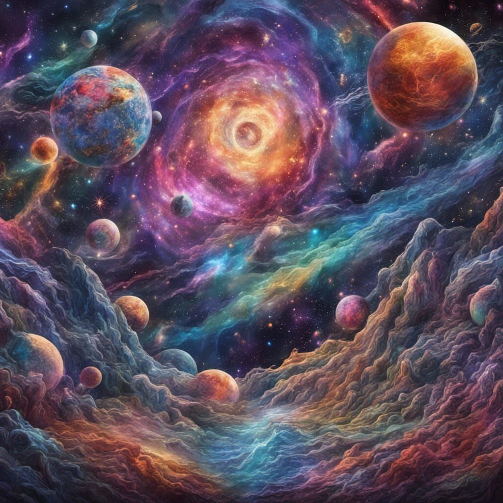 Space - AI Generated Artwork - NightCafe Creator