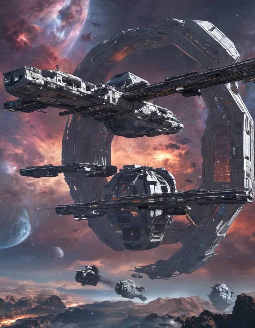 Soon the Nexus gate will be complete - AI Generated Artwork - NightCafe ...