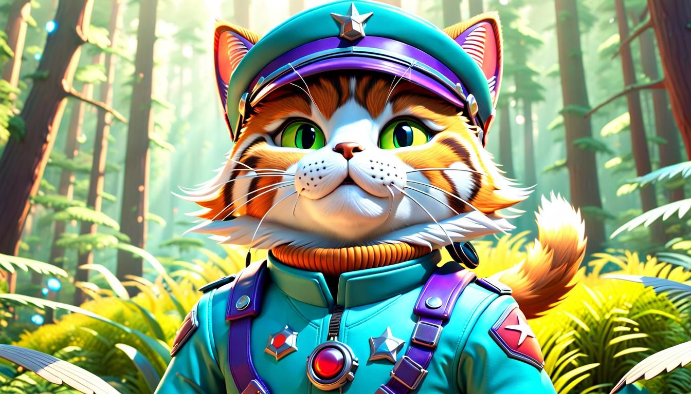 General Cat - AI Generated Artwork - NightCafe Creator