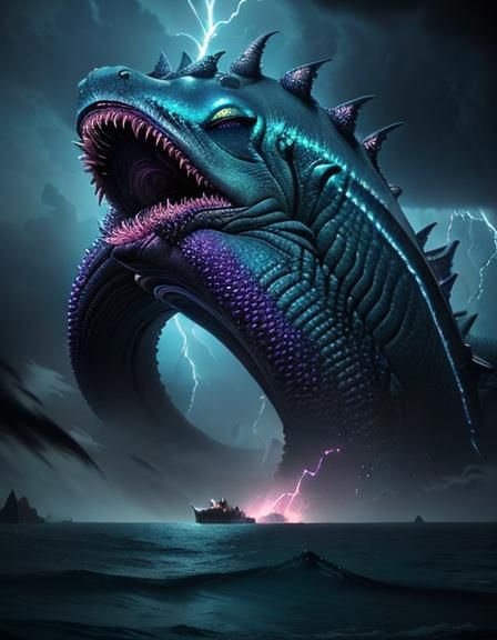Leviathan - AI Generated Artwork - NightCafe Creator