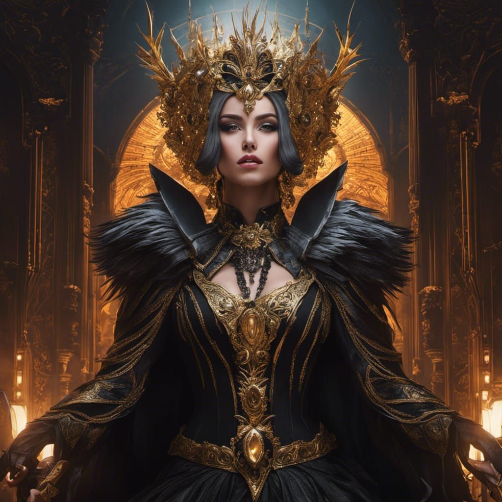 vampire Queen - AI Generated Artwork - NightCafe Creator