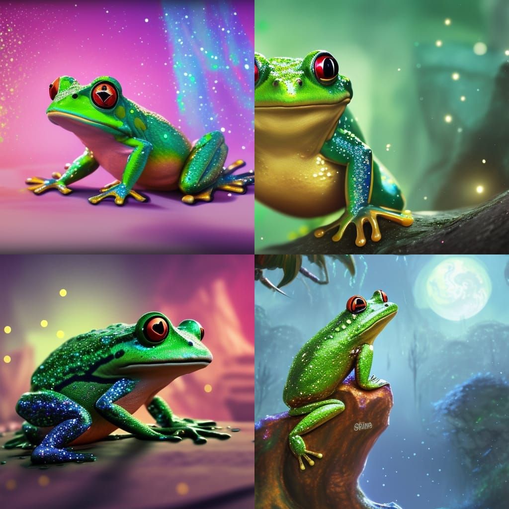 frog off - AI Generated Artwork - NightCafe Creator