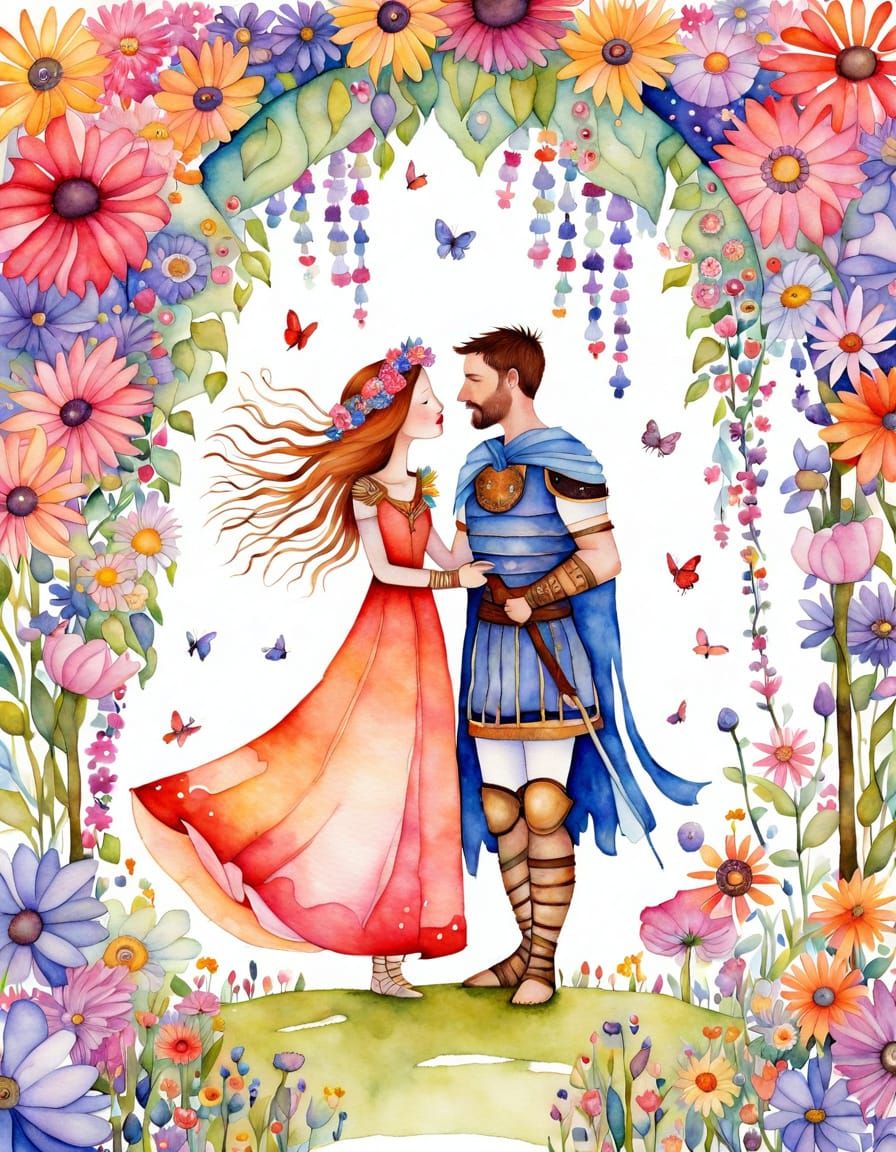 The Gladiator and His Princess - The Gladiator and His Princ...