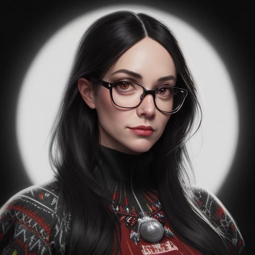 “My Ugly Christmas Sweater!” - AI Generated Artwork - NightCafe Creator