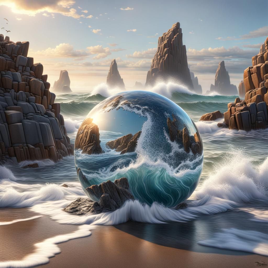 Sea - AI Generated Artwork - NightCafe Creator