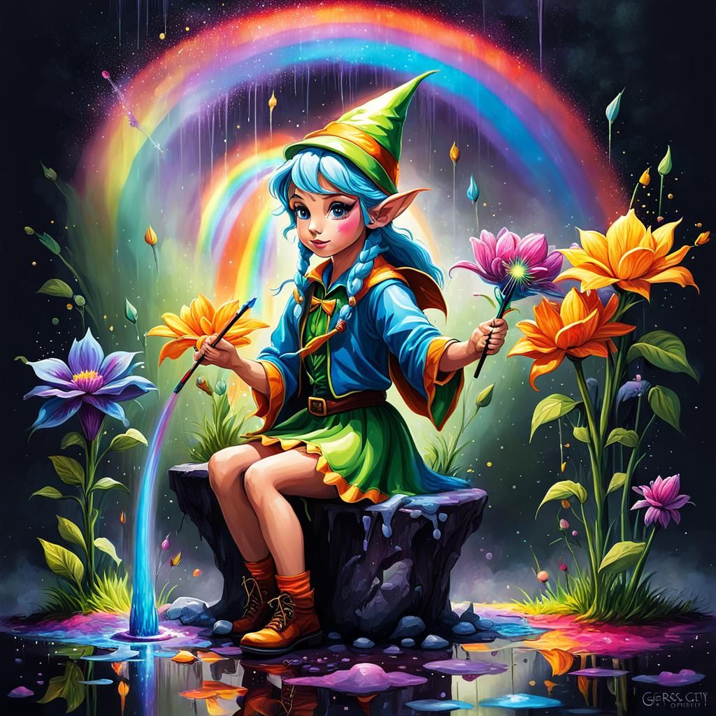 Rainbow creation - AI Generated Artwork - NightCafe Creator