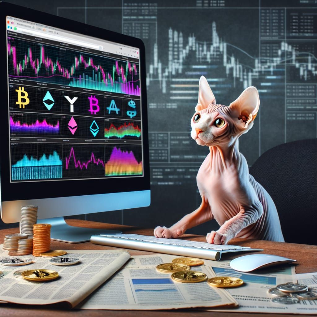 Crypto Cat - AI Generated Artwork - NightCafe Creator