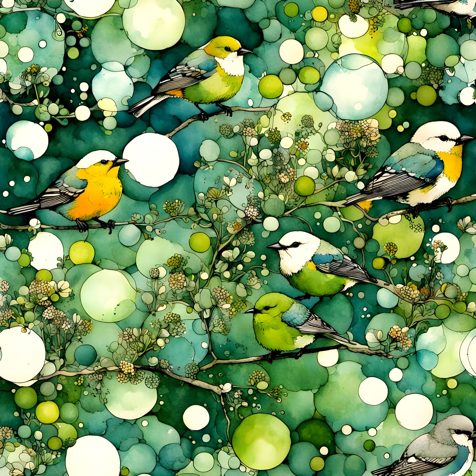 Birds and Bubbles - Birds and Bubbles