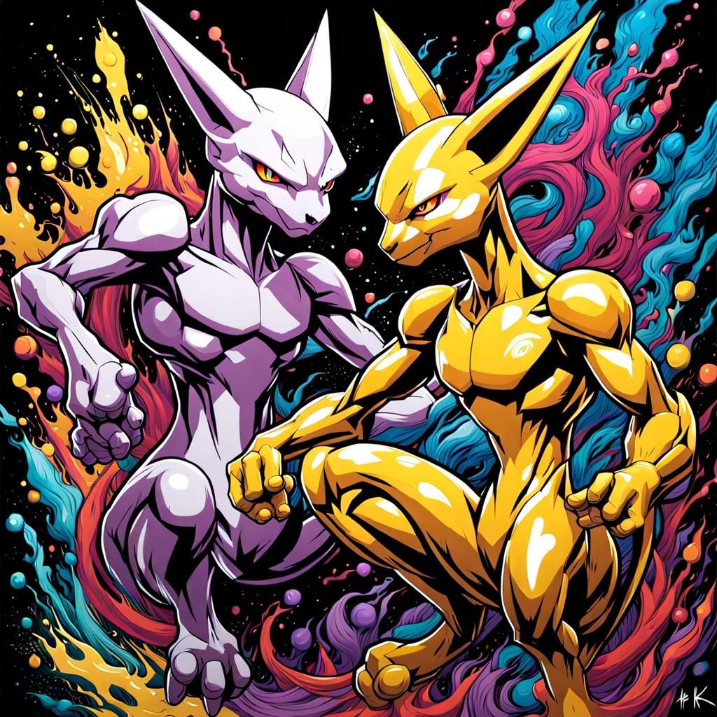 Designer Pokemon Brothers - AI Generated Artwork - NightCafe Creator