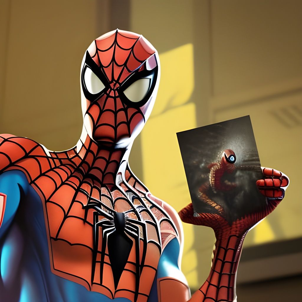 Proud spider-dad - AI Generated Artwork - NightCafe Creator