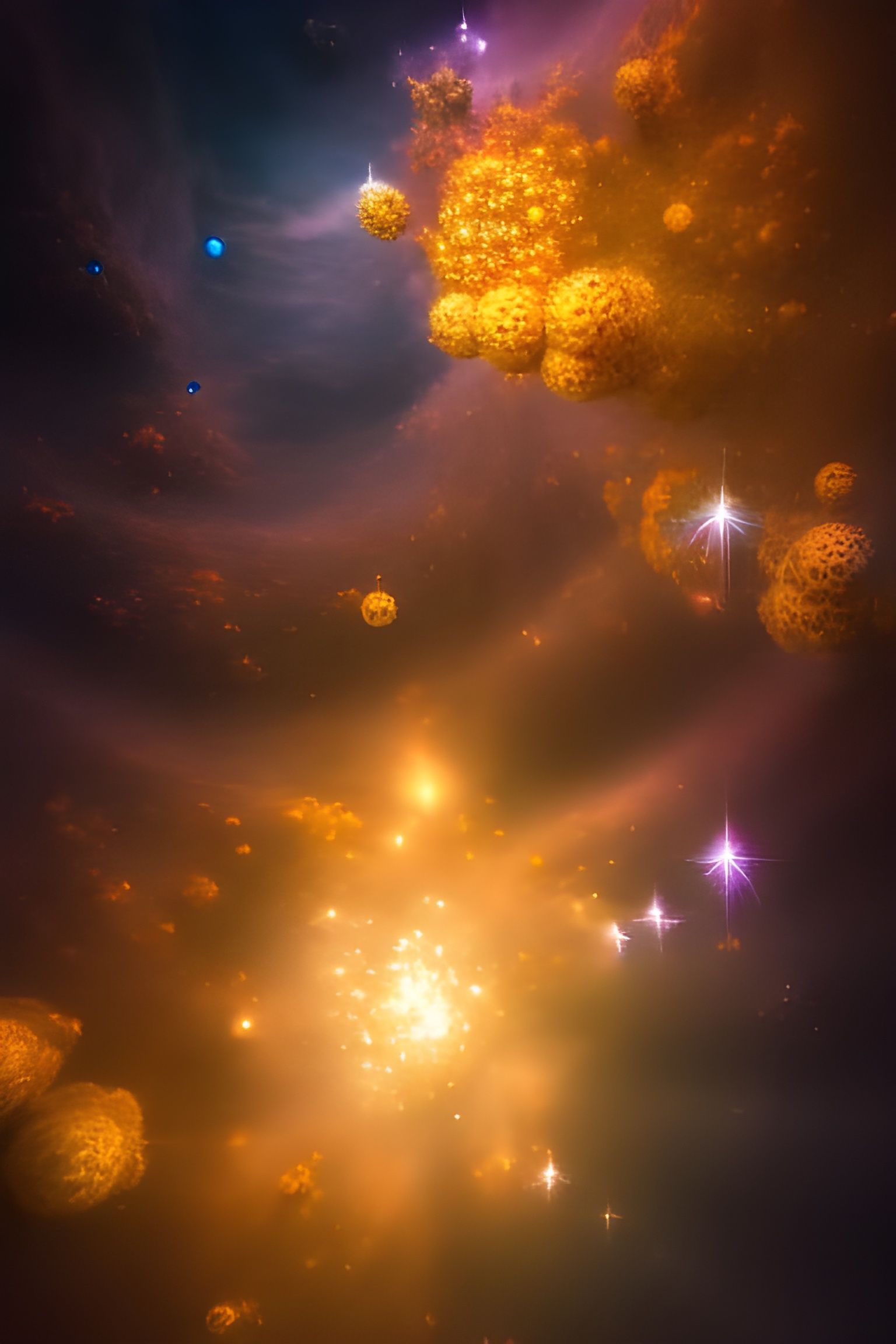 The Beehive Nebula - AI Generated Artwork - NightCafe Creator