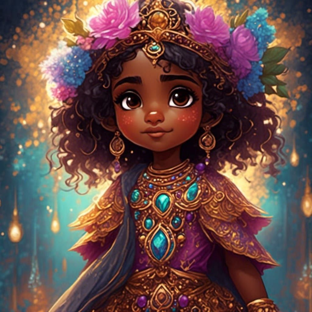 Little princess - AI Generated Artwork - NightCafe Creator