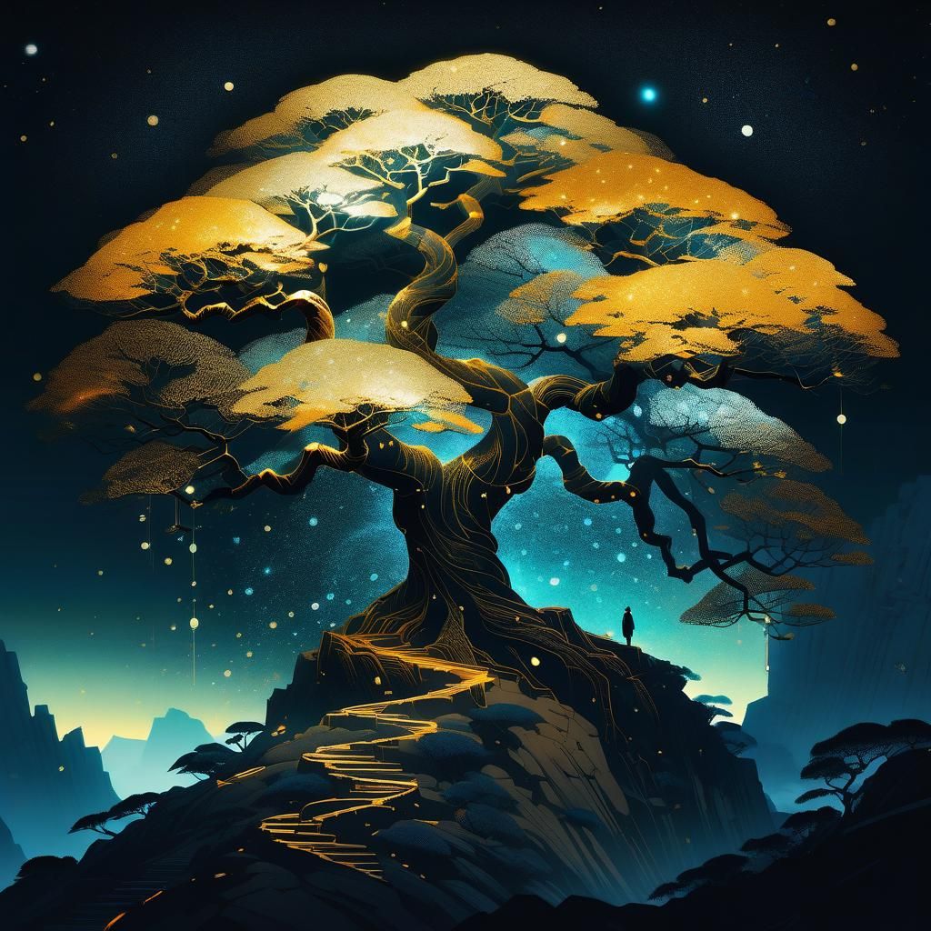 Tree Of Life II - AI Generated Artwork - NightCafe Creator