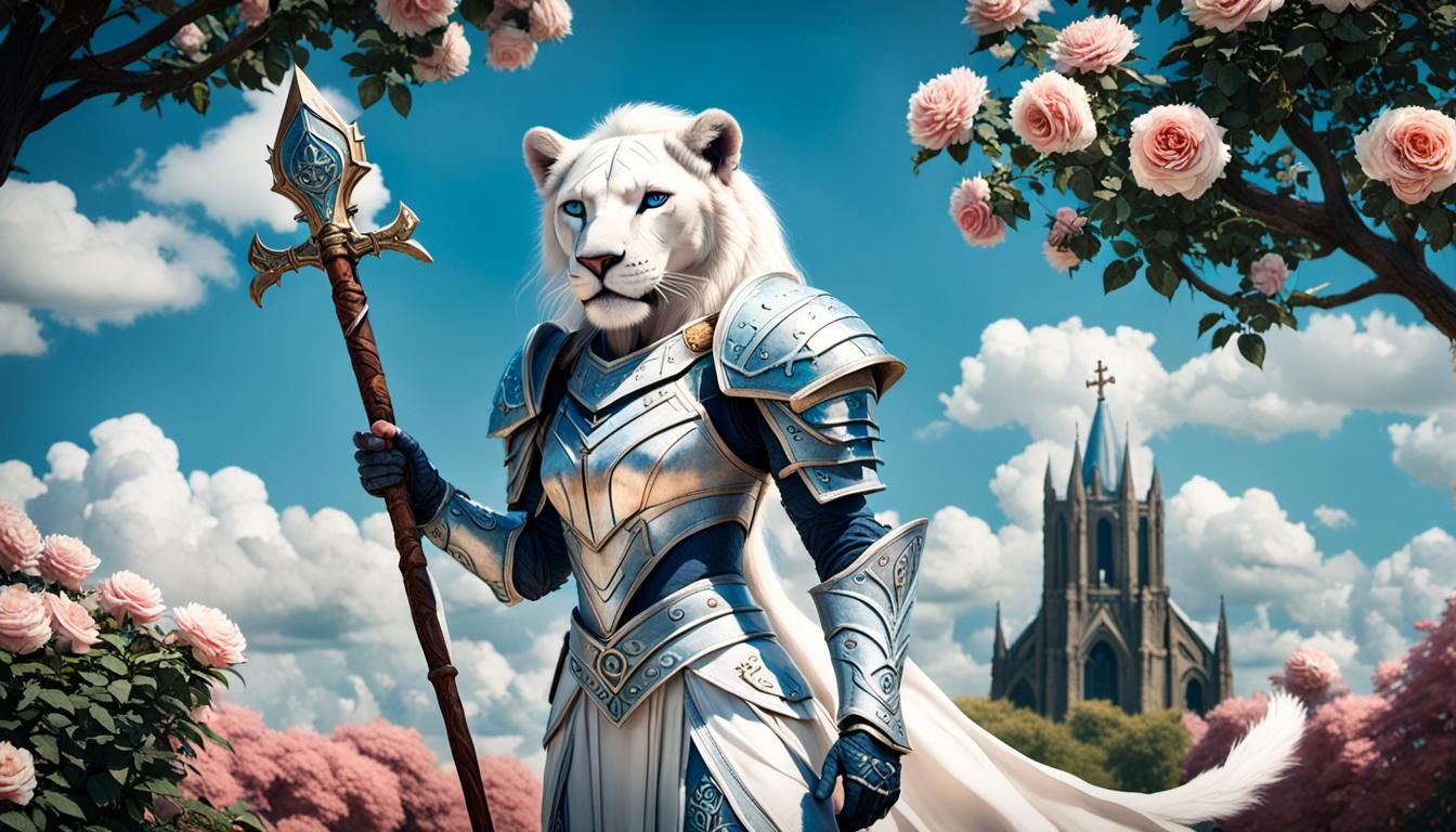 Queen Charleen Lionheart - AI Generated Artwork - NightCafe Creator