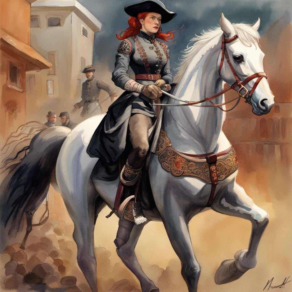 Rider 8 - AI Generated Artwork - NightCafe Creator