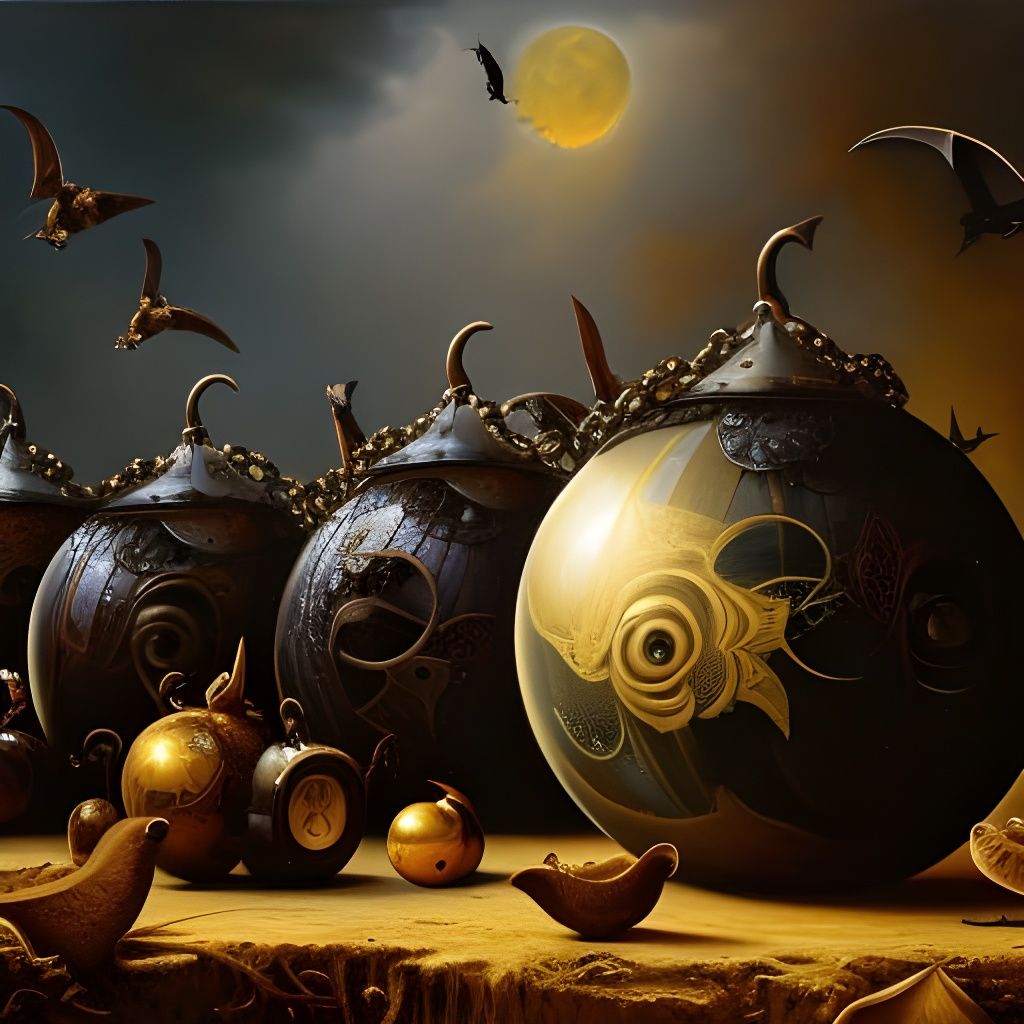 shadow orbs - AI Generated Artwork - NightCafe Creator