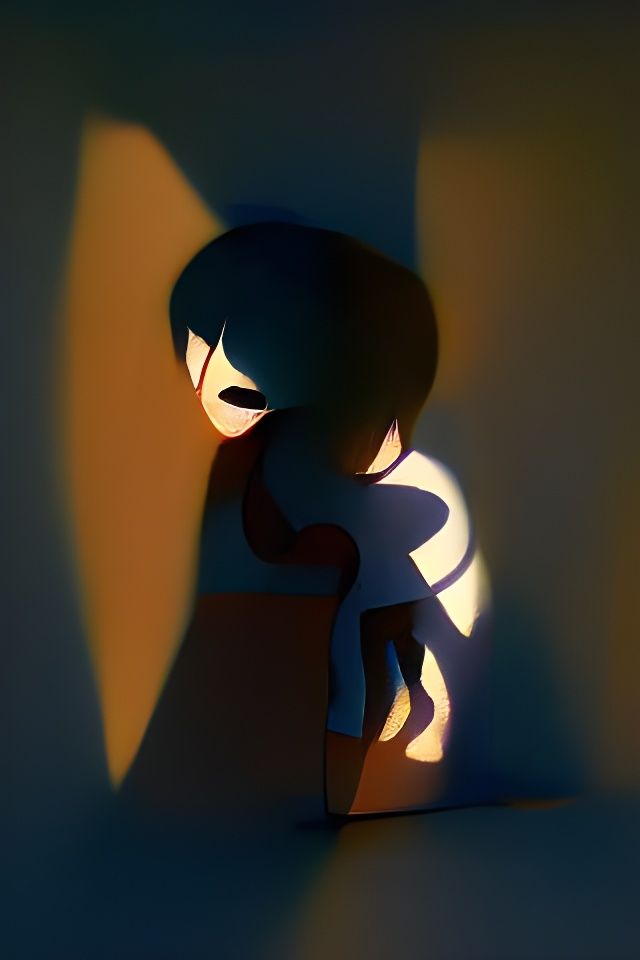 hiding in shadow - AI Generated Artwork - NightCafe Creator