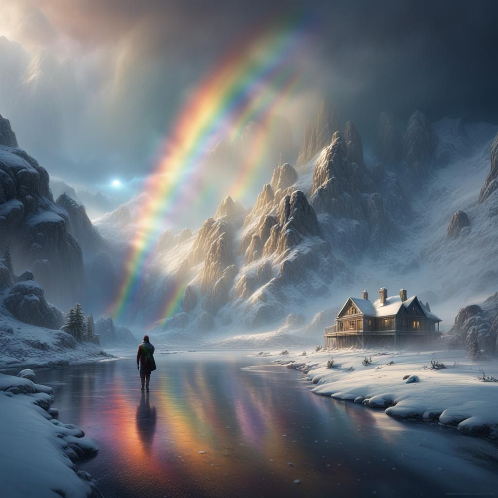 Rainbow - AI Generated Artwork - NightCafe Creator