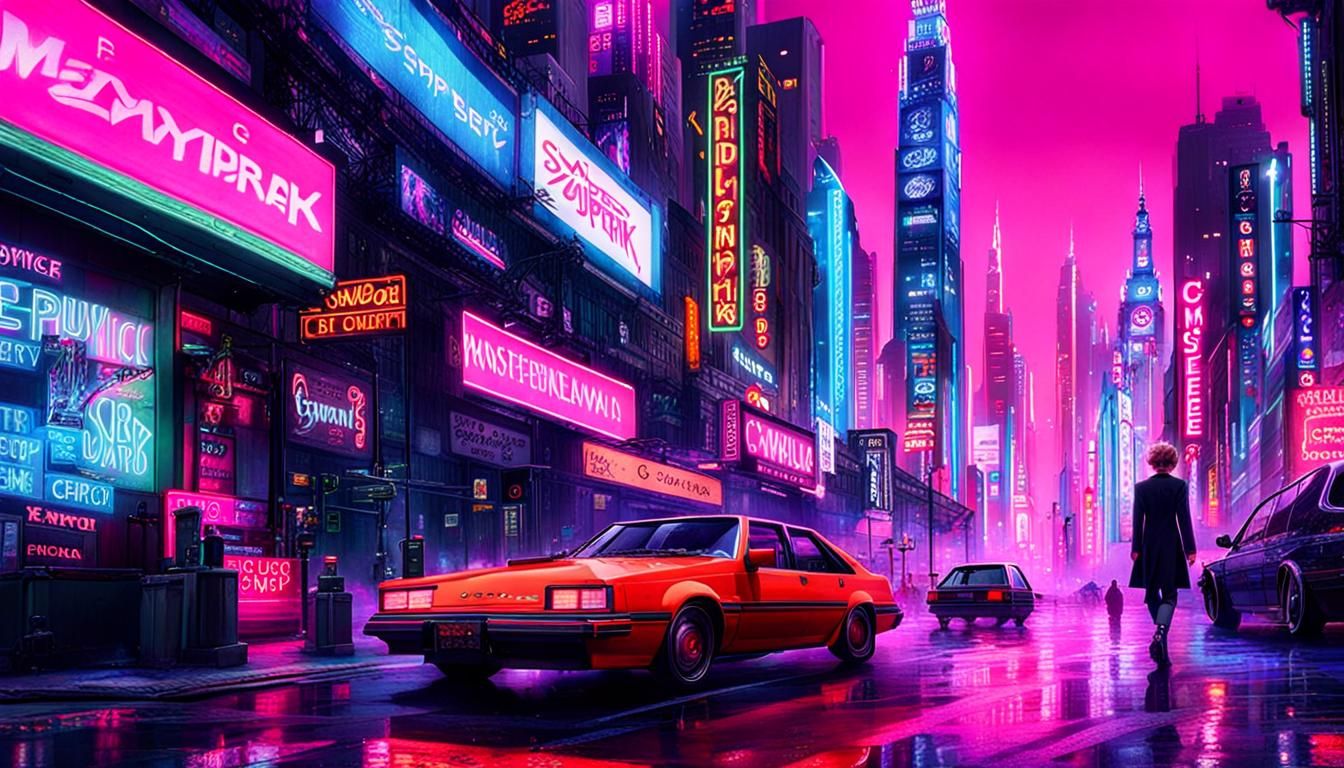 Cyberpunk Life - AI Generated Artwork - NightCafe Creator