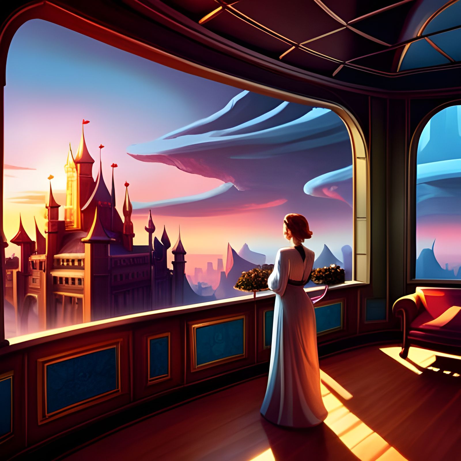 View of kingdom - AI Generated Artwork - NightCafe Creator