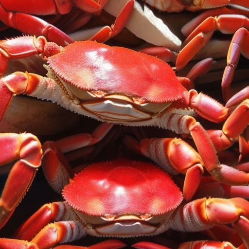 my submission for the 'crabs' challenge! - AI Generated Artwork - NightCafe Creator