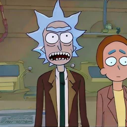 Angry Rick - AI Generated Artwork - NightCafe Creator