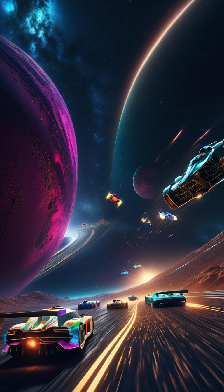 Dimensional Race - AI Generated Artwork - NightCafe Creator