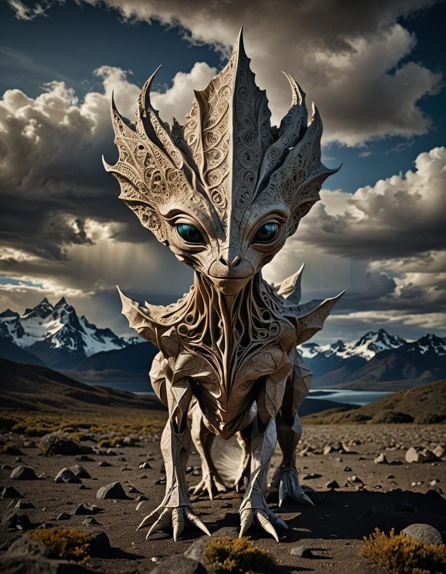 alien deer - AI Generated Artwork - NightCafe Creator