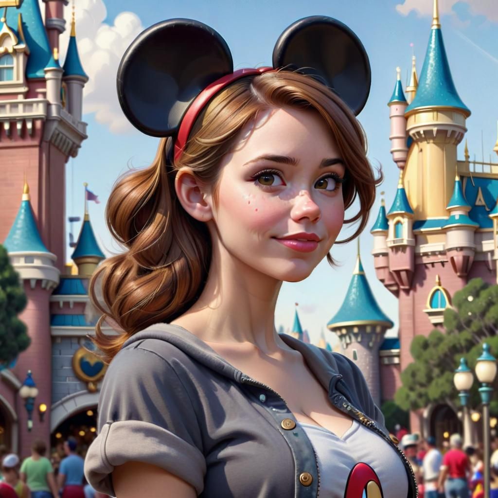 I Love Disneyland - AI Generated Artwork - NightCafe Creator