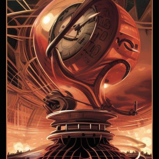 Fight against time- Daily challenge #62 - NightCafe