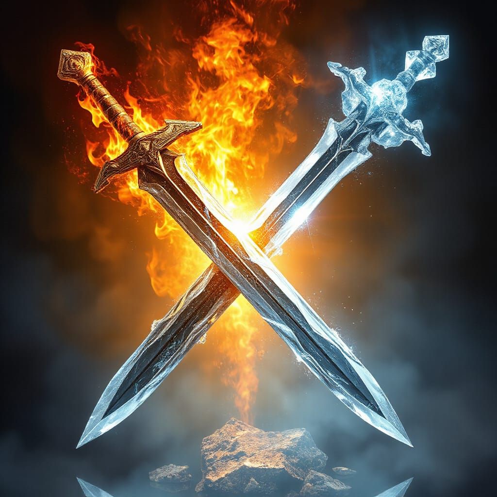 Sword of Fire, Sword of Ice - Swords of Elemental Forces in ...