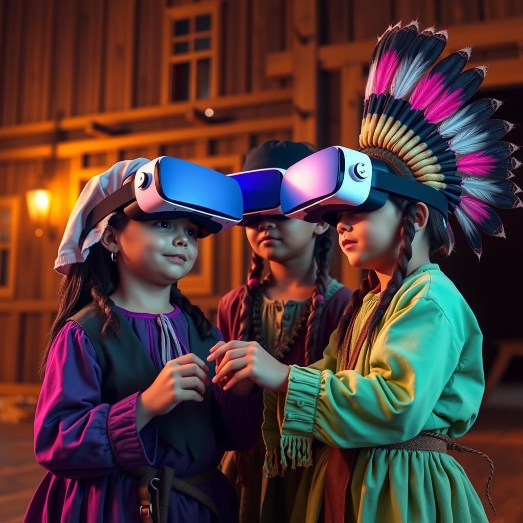 Idea: Oregon trail as a VR game - Retrofuturistic VR Playgro...