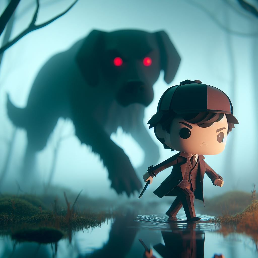 Sherlock Holmes : The Hound of Baskerville - AI Generated Artwork ...
