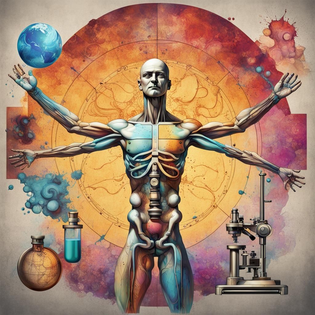 Science of Man - AI Generated Artwork - NightCafe Creator