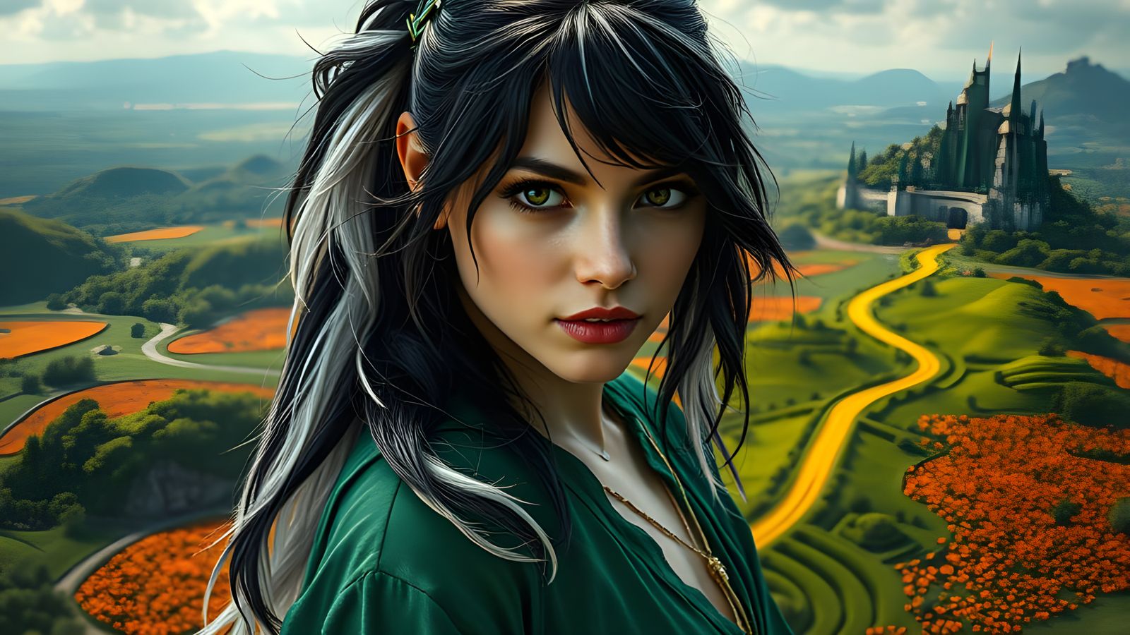 Dorothy Gale THE Wicked Witch of Oz planning the overthrow of the ...