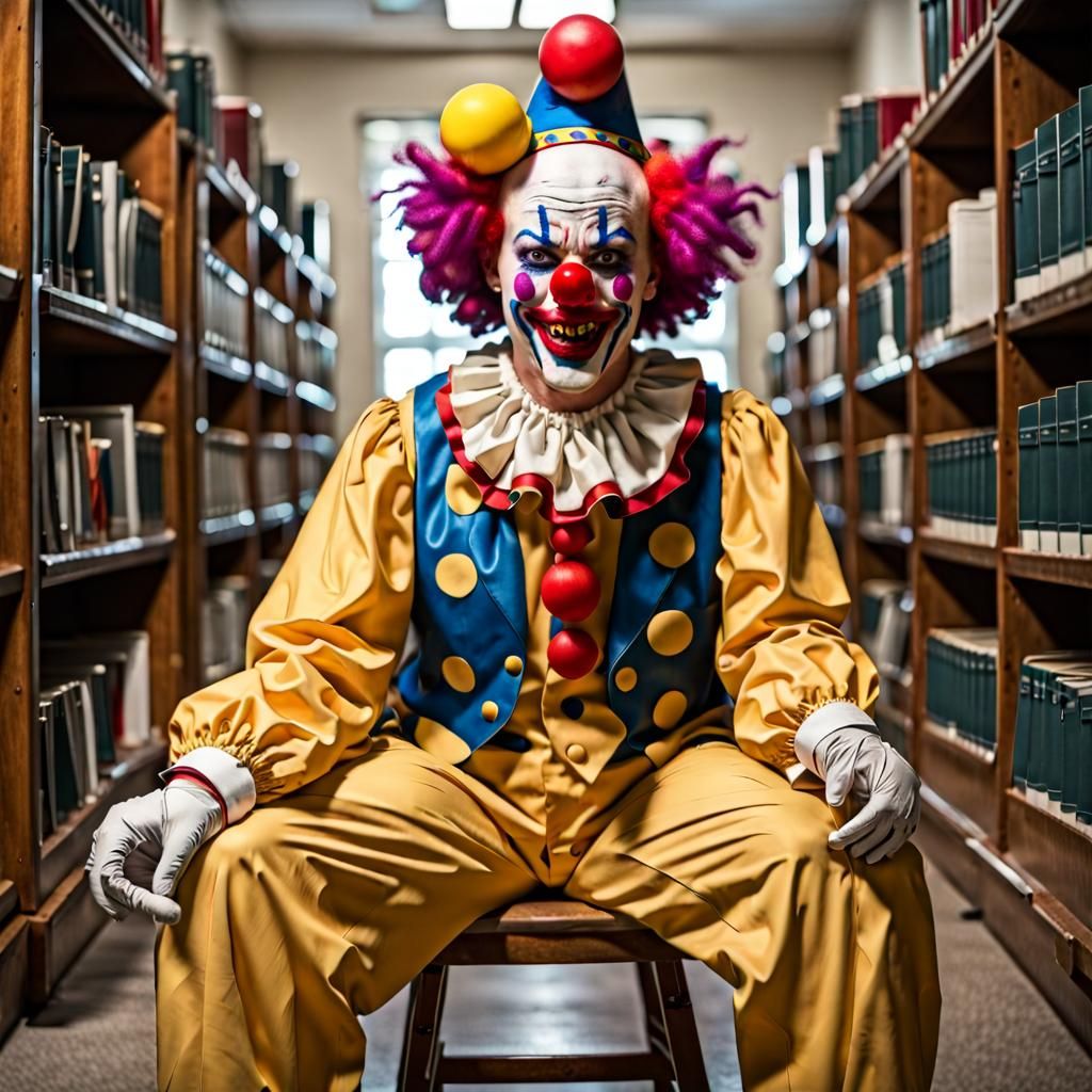 Clown College - AI Generated Artwork - NightCafe Creator