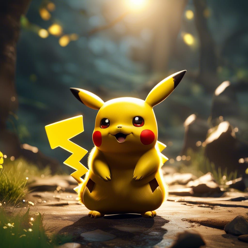 pikachu from pokemon - AI Generated Artwork - NightCafe Creator