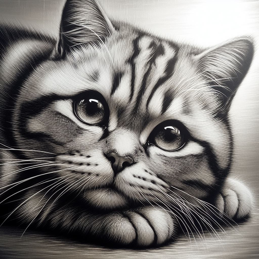 Cat Portrait - AI Generated Artwork - NightCafe Creator