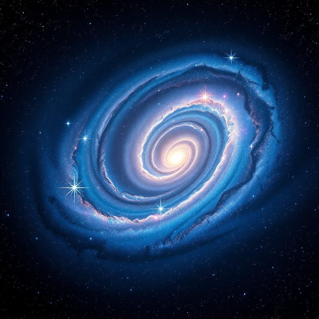 The Milky Way Galaxy - Surreal Milky Way Galaxy in Detailed...