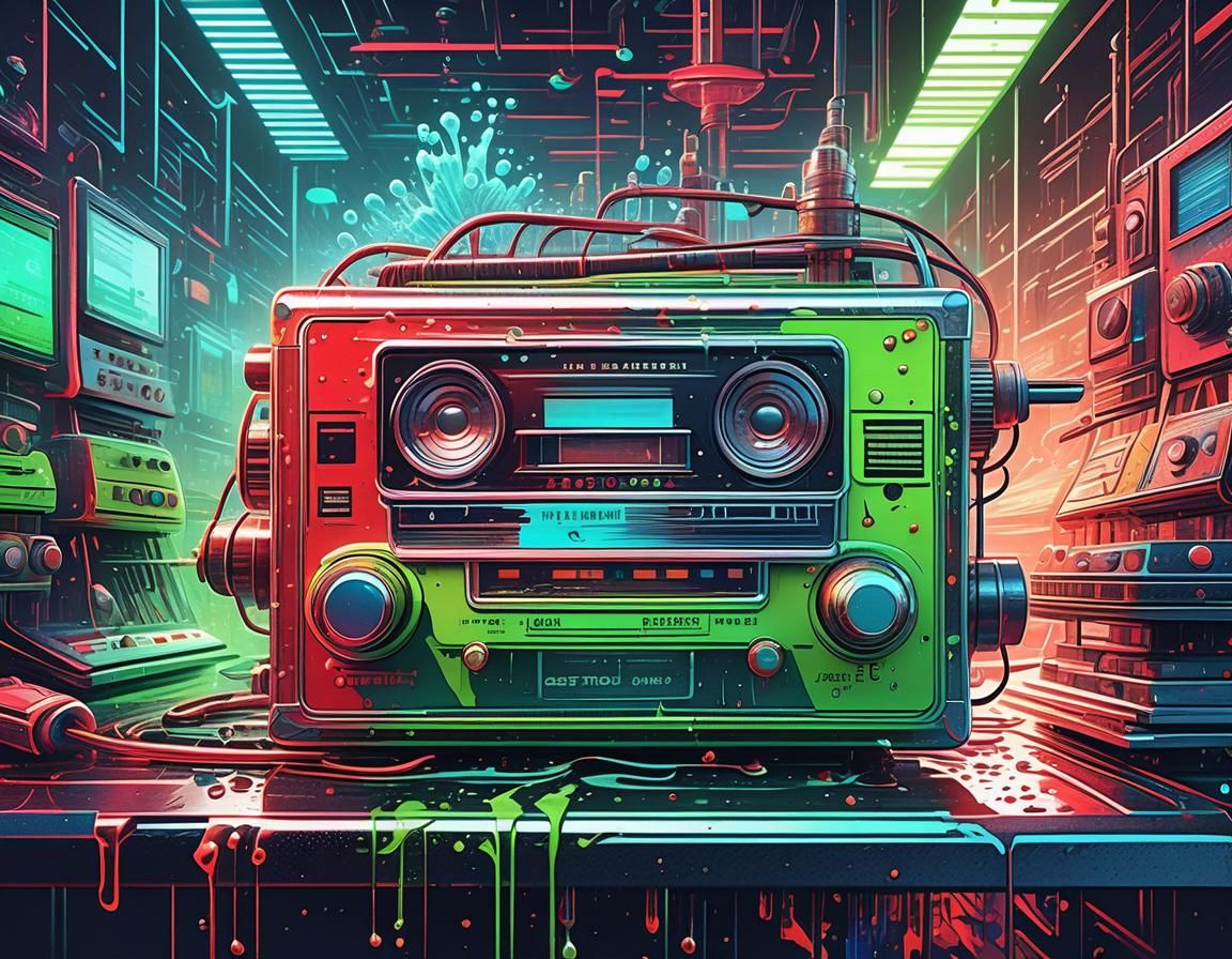 Experimentation - A radio to experience synesthesia - AI Generated ...