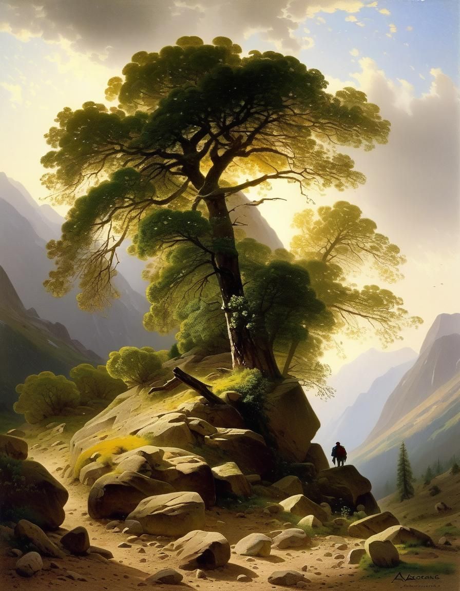 art by Alexandre Calame - AI Generated Artwork - NightCafe Creator