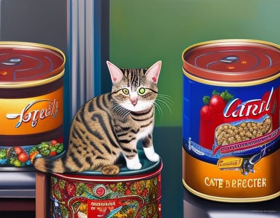 Tintin the cat - AI Generated Artwork - NightCafe Creator