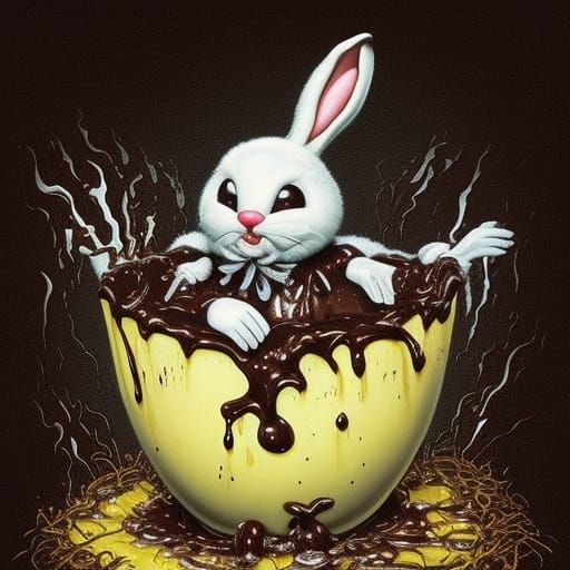 Increasingly cursed easter bunnies (3) 🐰 - AI Generated Artwork ...