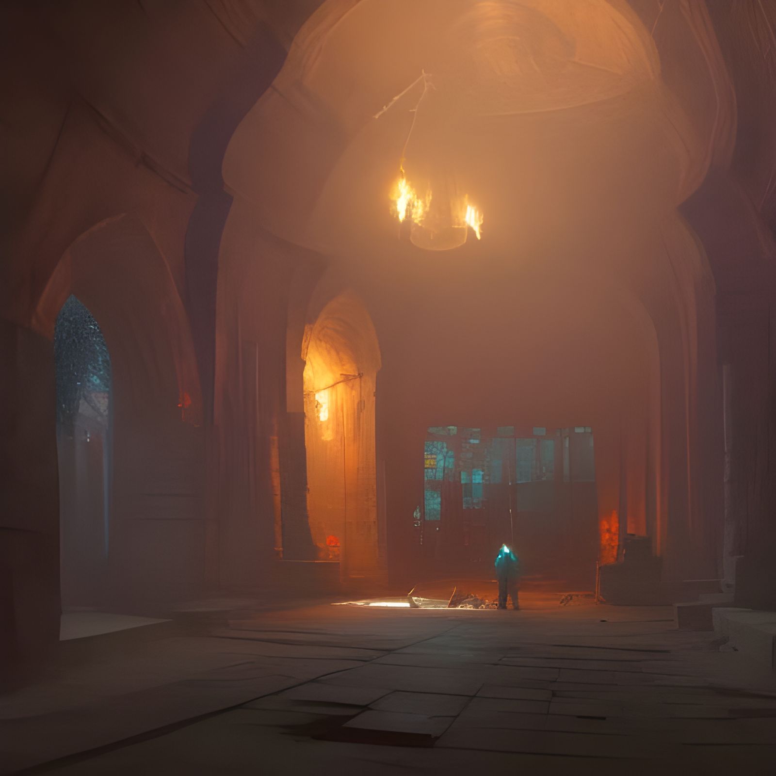 Catacombs - AI Generated Artwork - NightCafe Creator