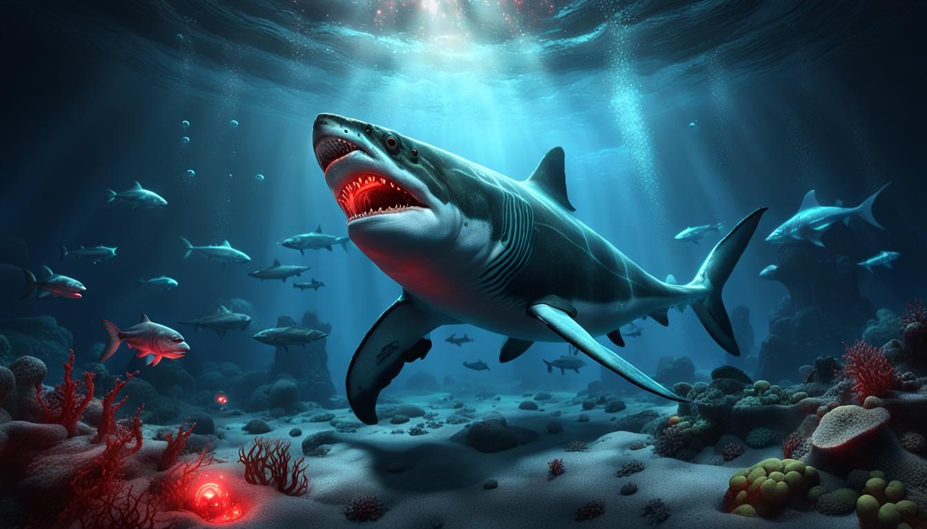 Ocean creatures - AI Generated Artwork - NightCafe Creator