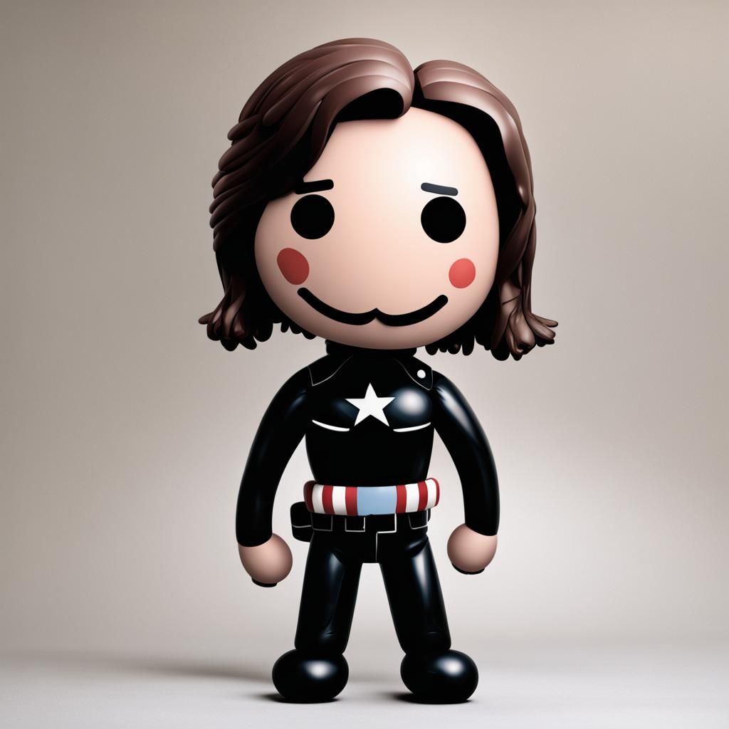 Bucky Barnes balloon animal - AI Generated Artwork - NightCafe Creator