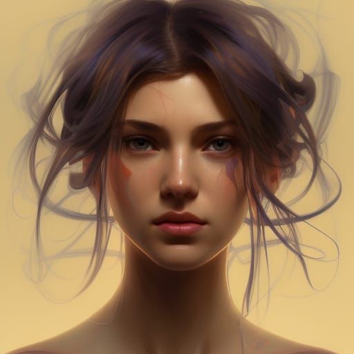 Girl - AI Generated Artwork - NightCafe Creator