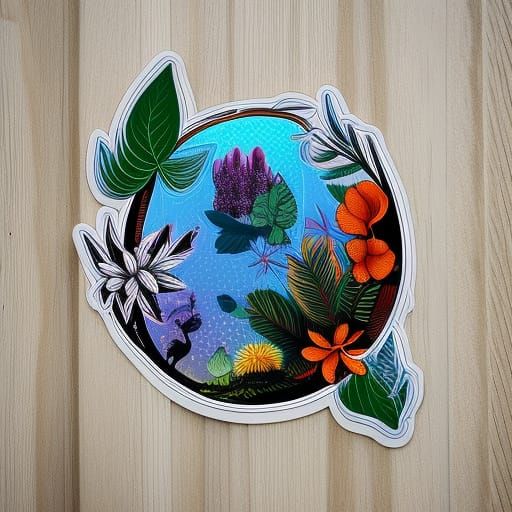 "Sticker Frenzy: Unleash Your Sticker Obsession"! - AI Generated ...