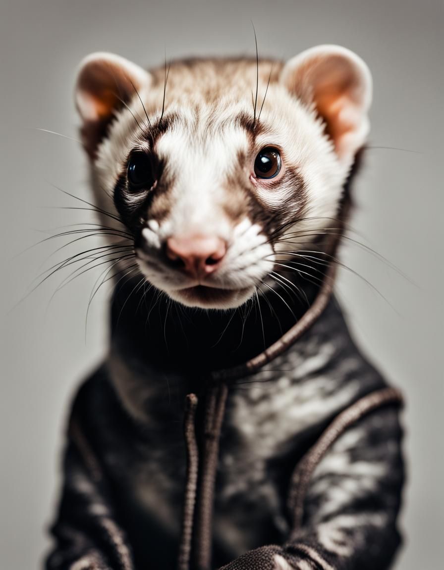 Ferret Elon Musk - AI Generated Artwork - NightCafe Creator