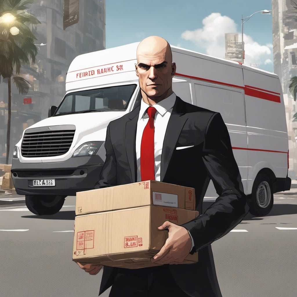 Hitman: Sensitive Cargo - AI Generated Artwork - NightCafe Creator